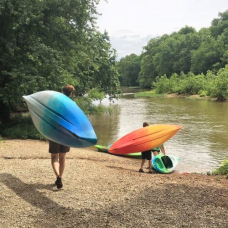 Paddling on the Duck River - Access Points and information